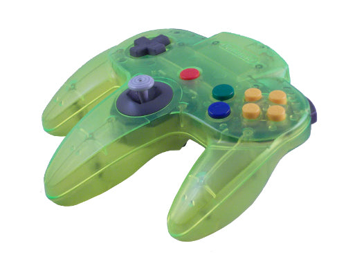 OFFICIAL CONTROLLER N64 - EXTREME GREEN (used) - N64 CONTROLLERS – Back ...