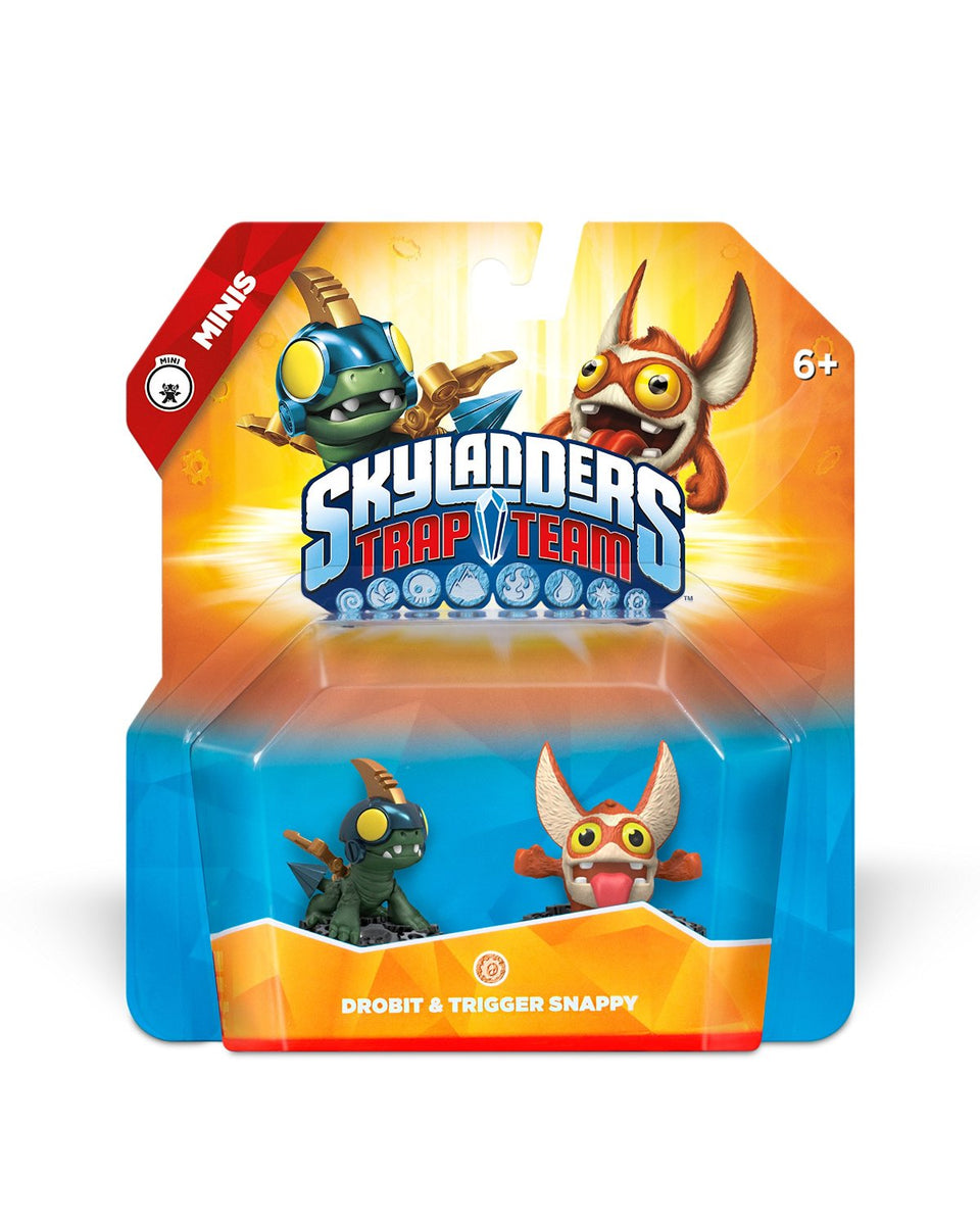 SKYLANDERS TRAP TEAM MINI 2 PACK DROBIT & TRIGGER SNAPPY - Interactive ...